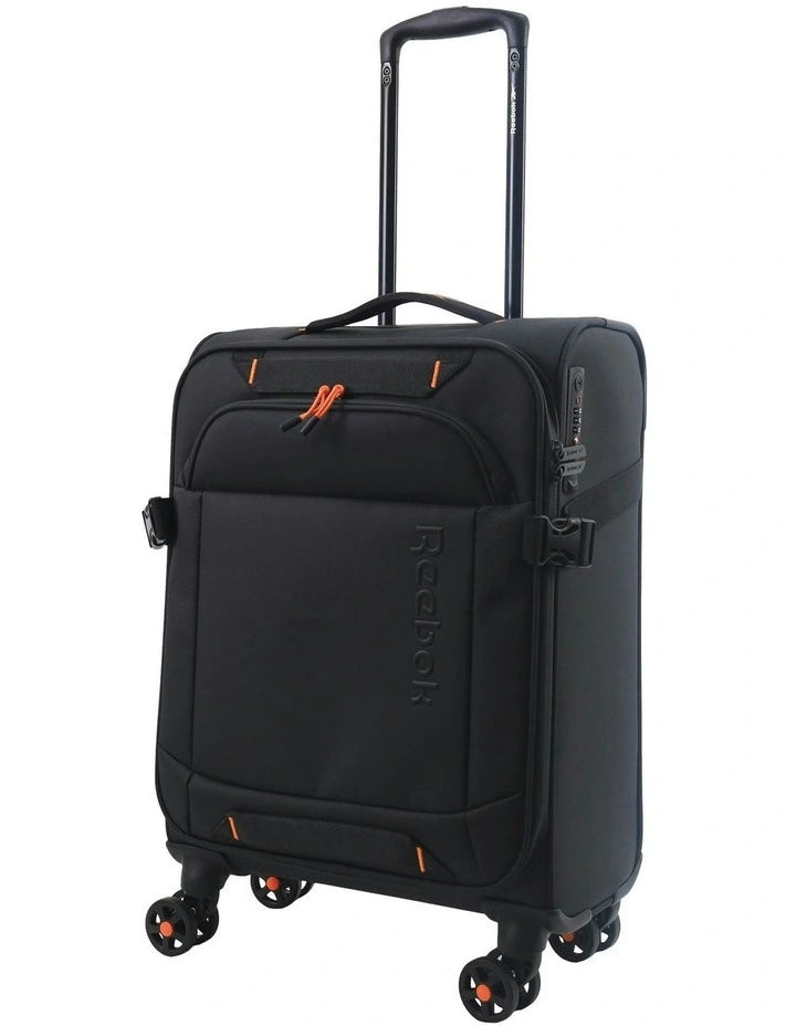 Reebok Soft Shell Suitcase Cabin 54cm - Black